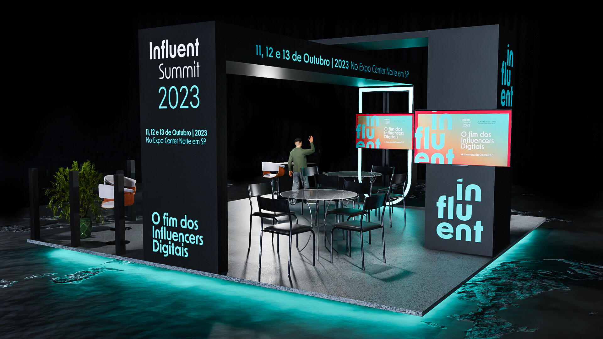 ArtStation - Influent Summit Booth Master