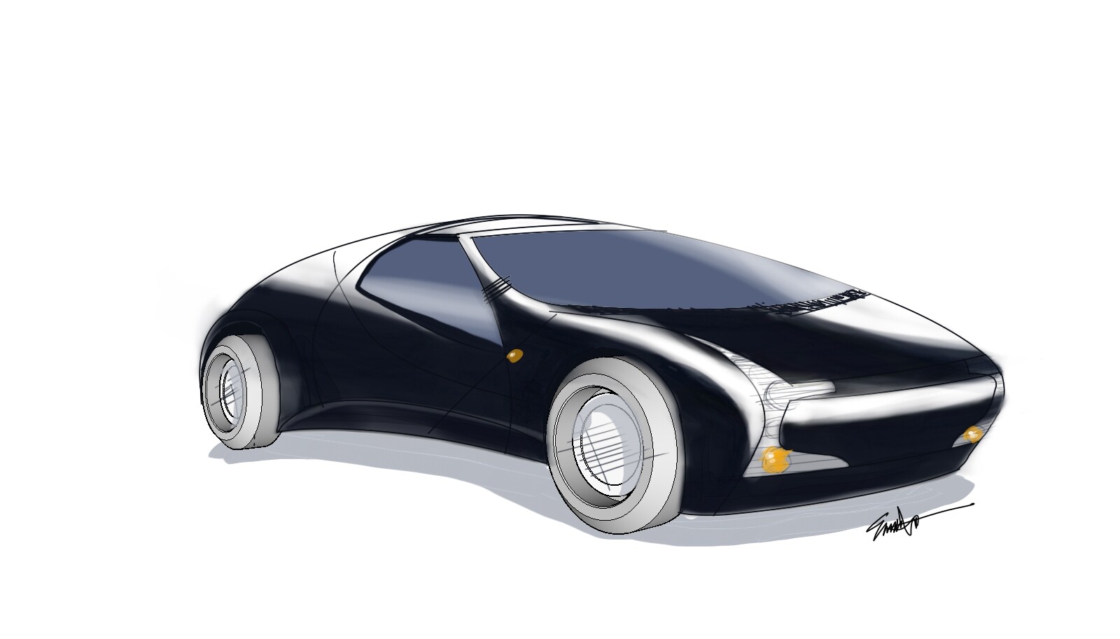 ArtStation - Two seater car_002