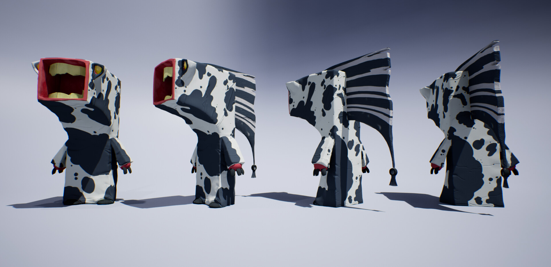 ArtStation - Creaturebox FishCowThing