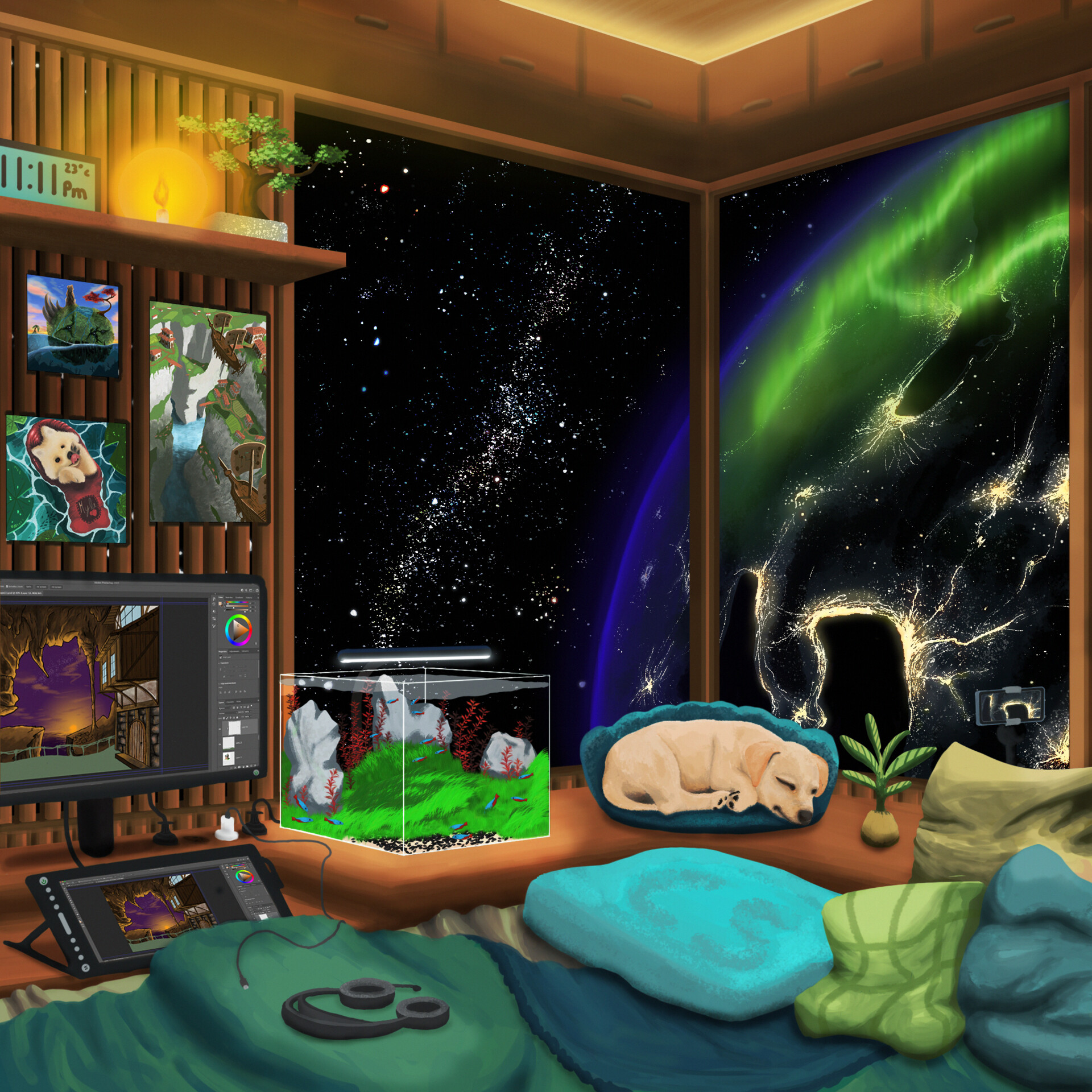 ArtStation - Cozy Space