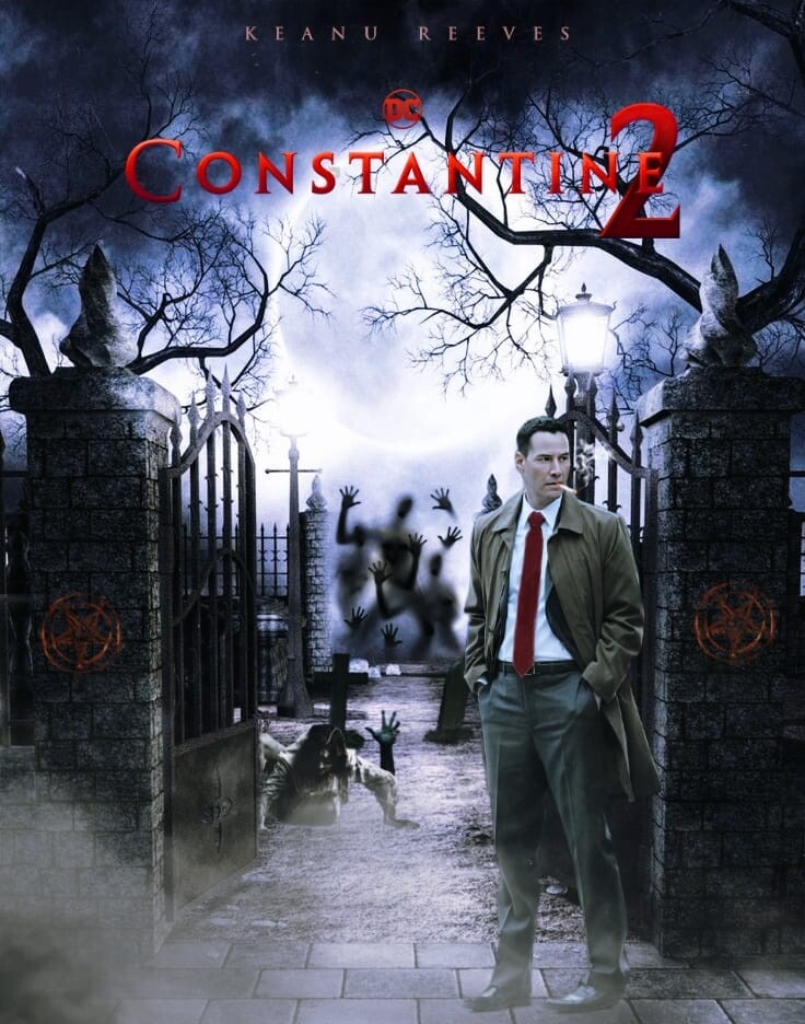 ArtStation - Constantine 2 (Keanu Reeves)