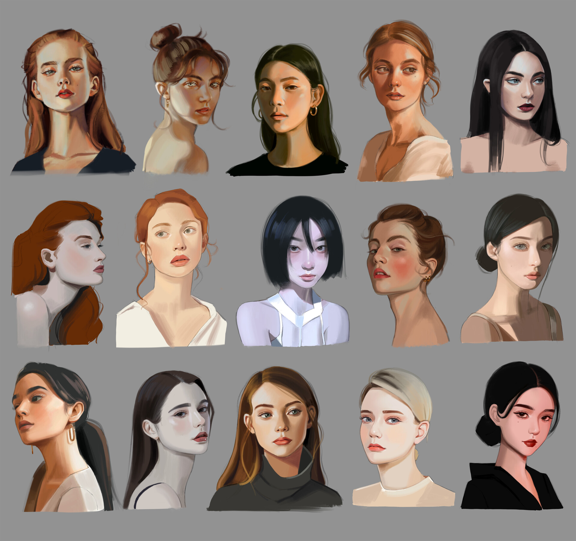 ArtStation - Portraits