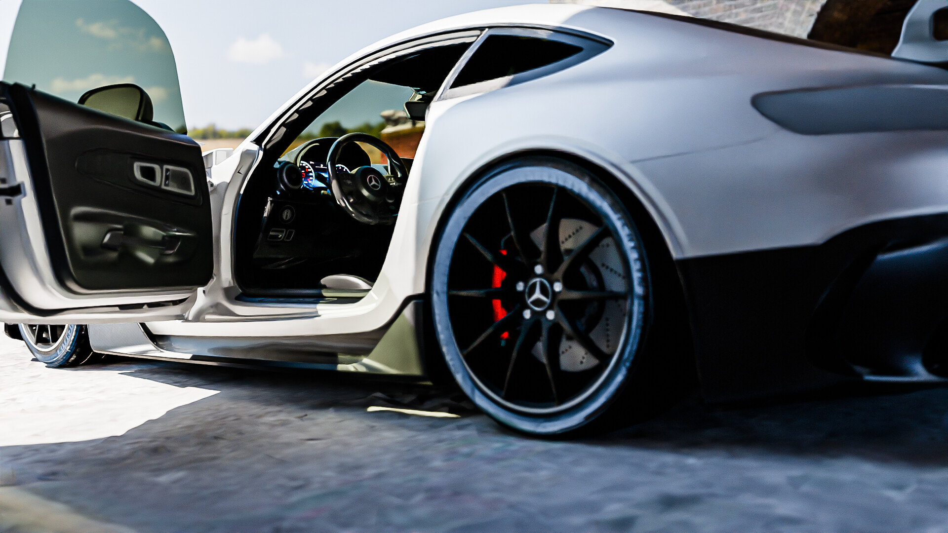 ArtStation - Mercedes Render