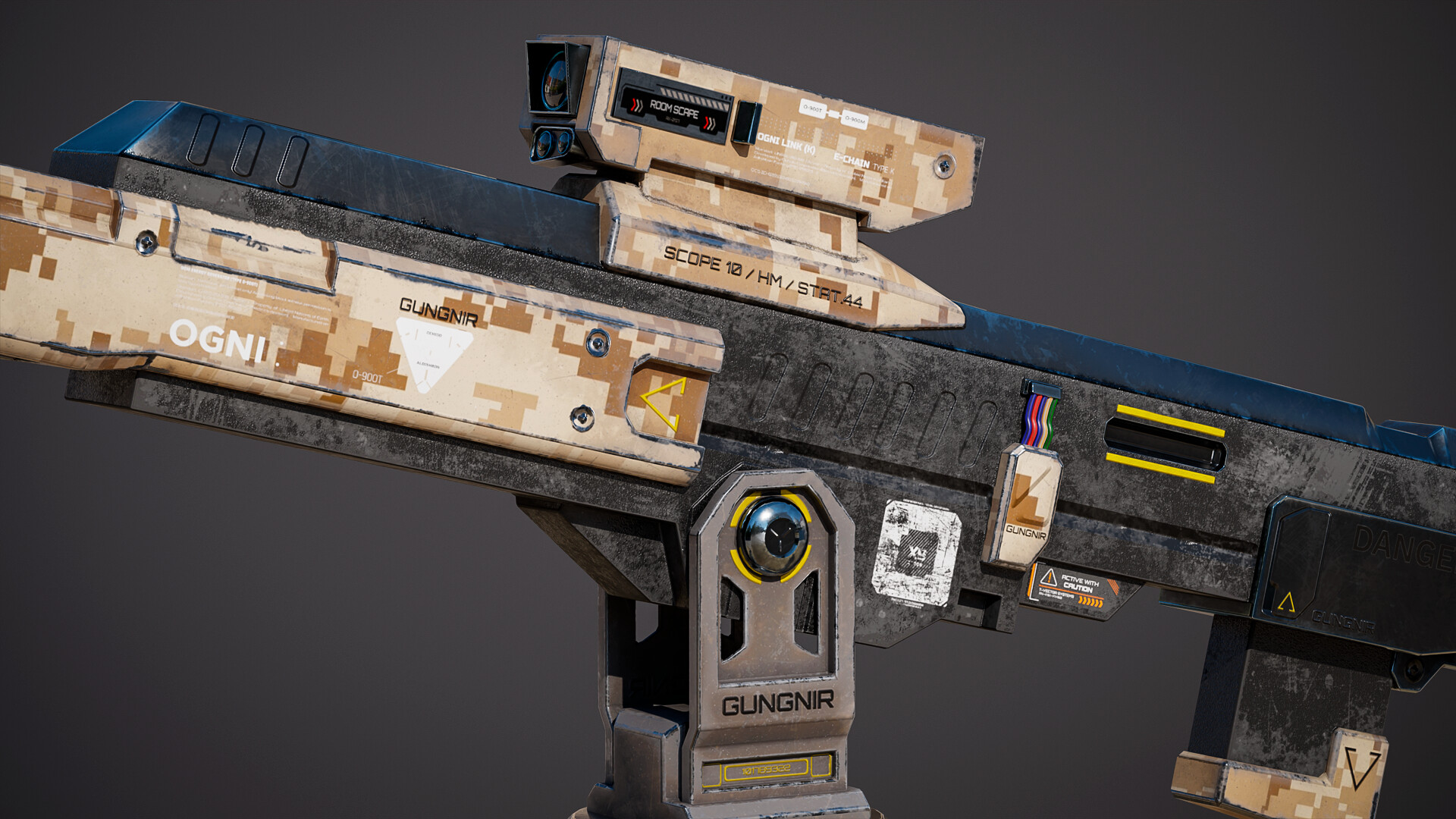 ArtStation - Railgun Gungnir