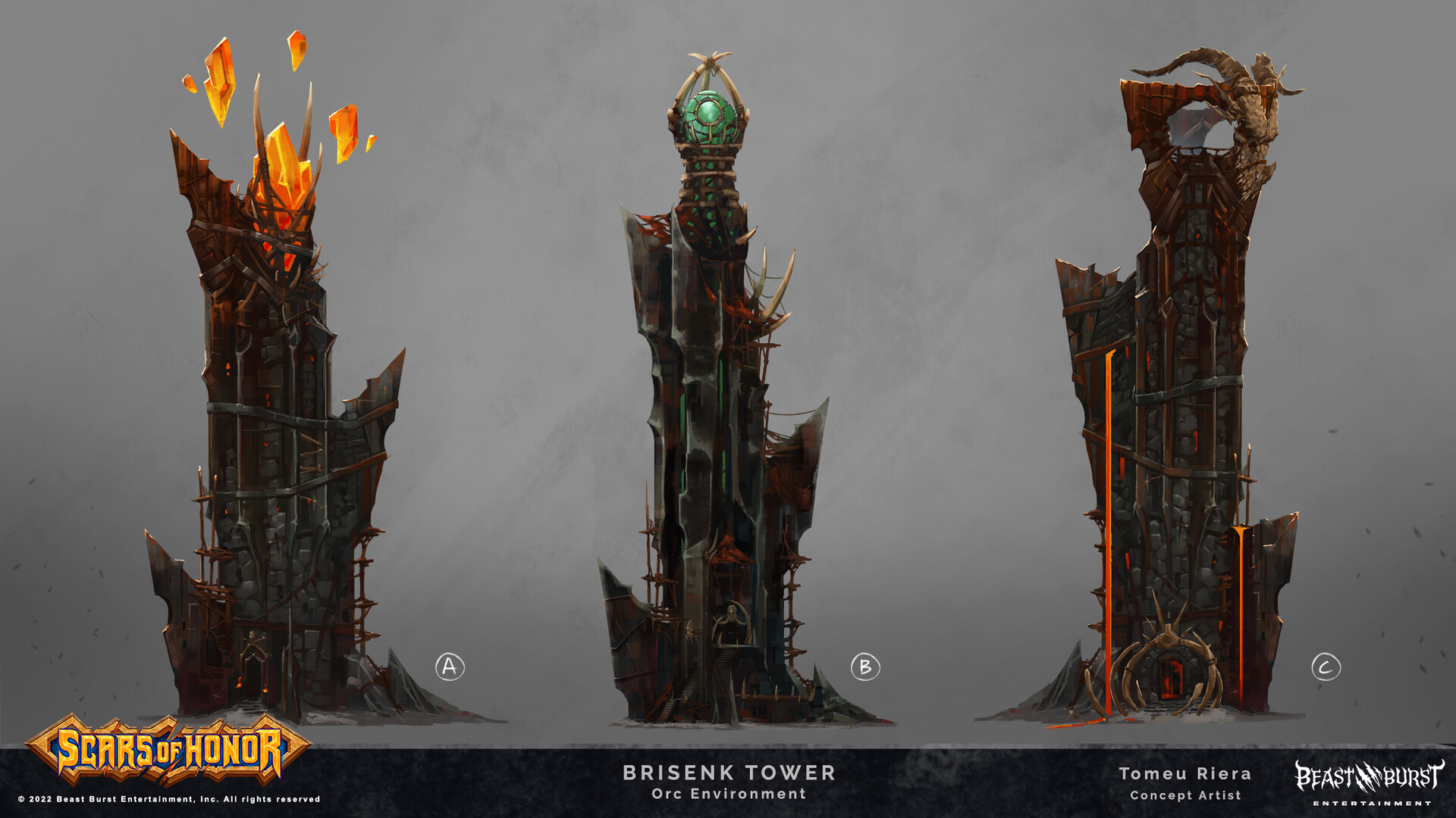 ArtStation - Tower of Witchcraft - Orc Environment Concept