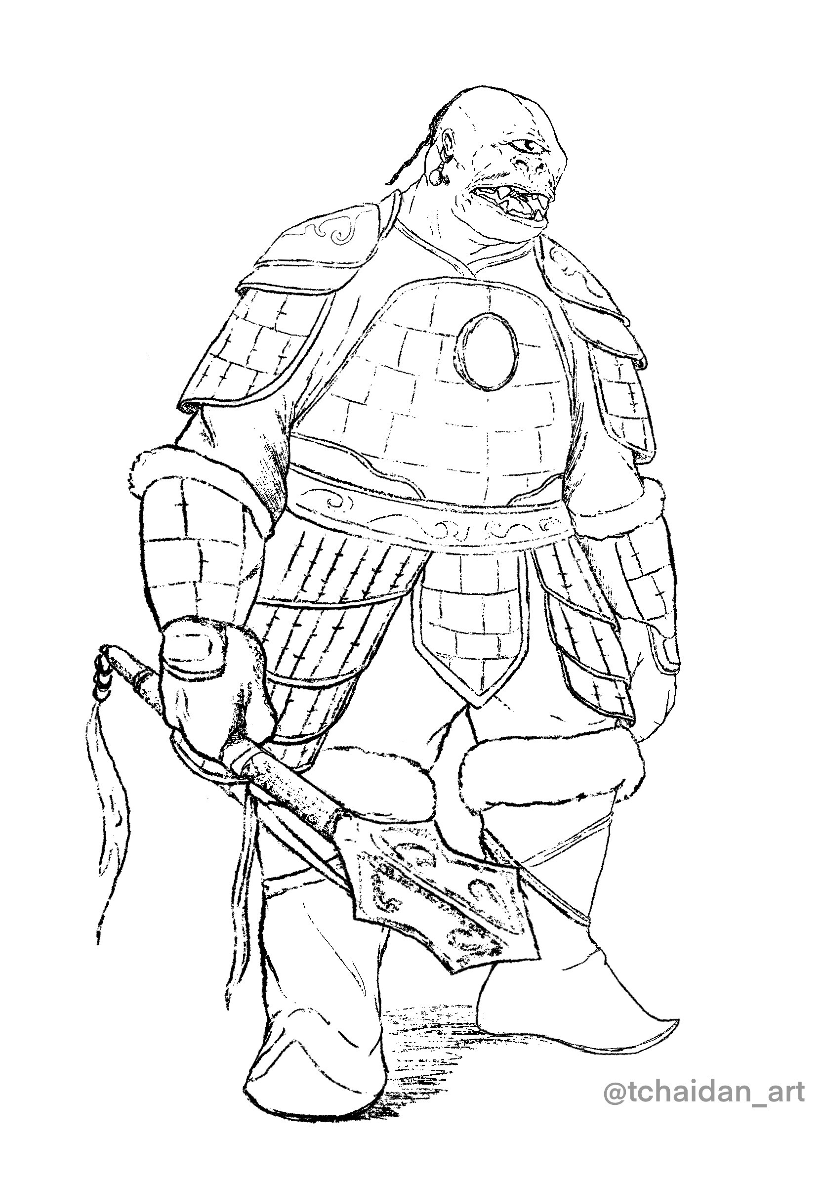 ArtStation - Tepegöz - Turkic mythology creature