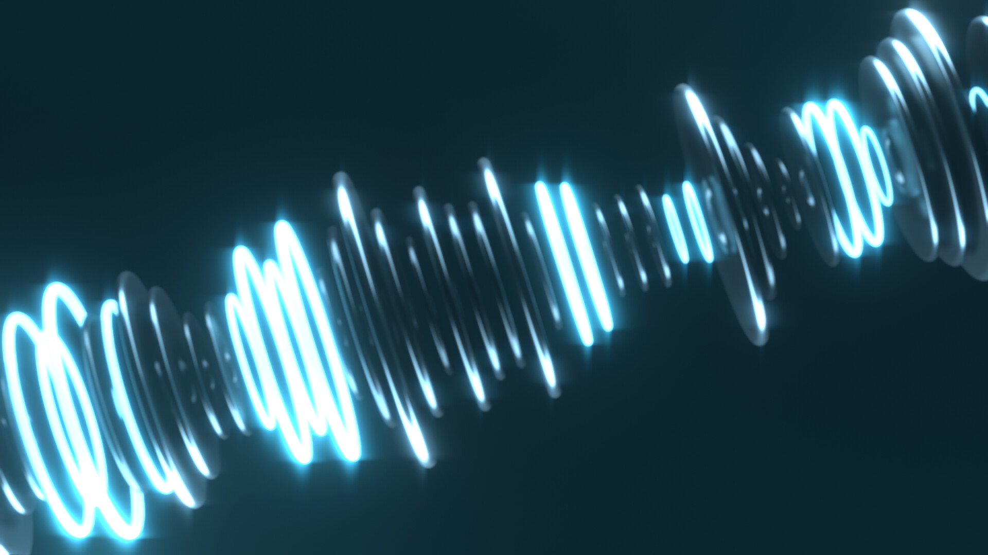 ArtStation - Music visualizer geometry nodes