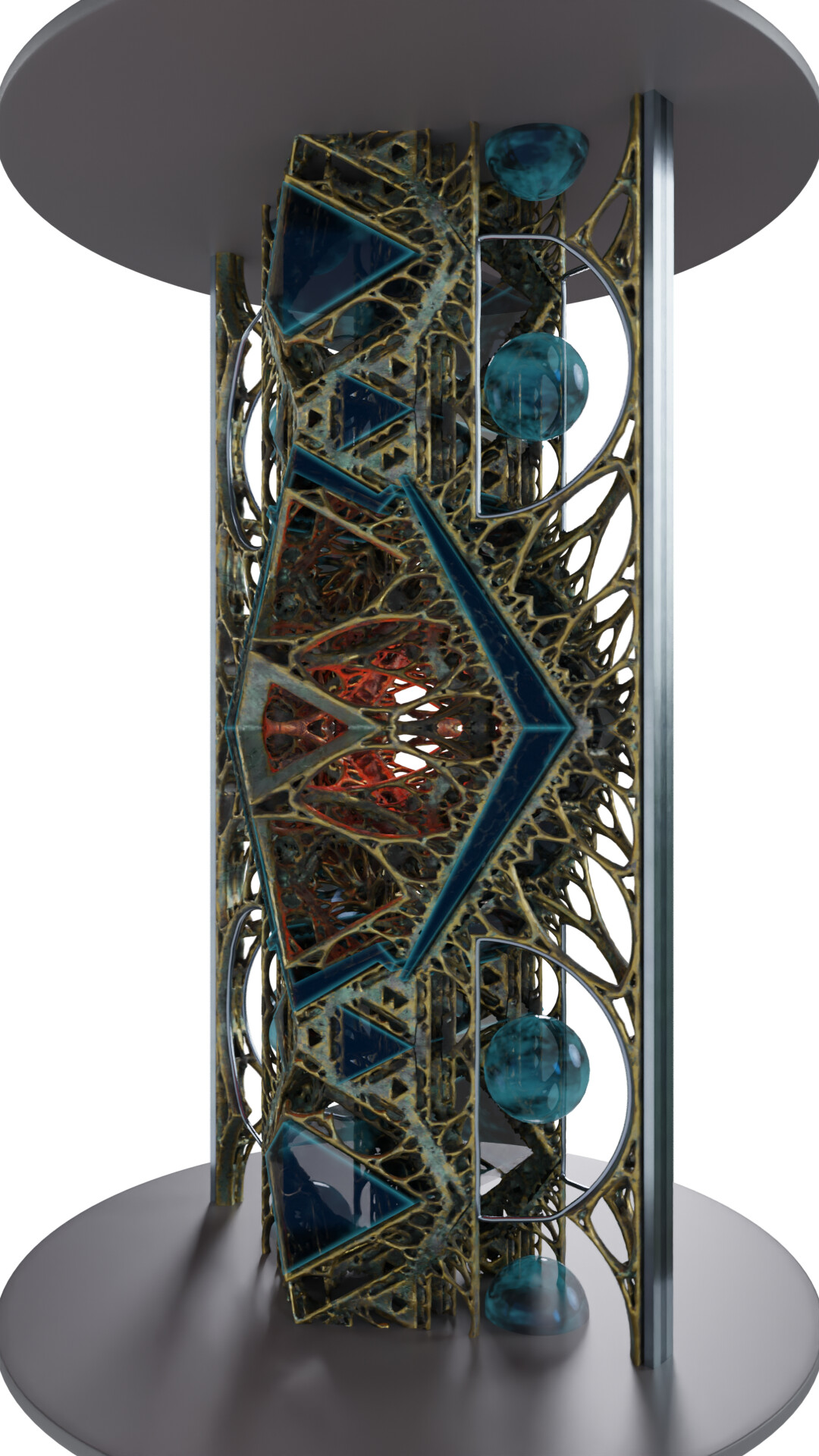 ArtStation - fractal column ready for game engine fan made marvel