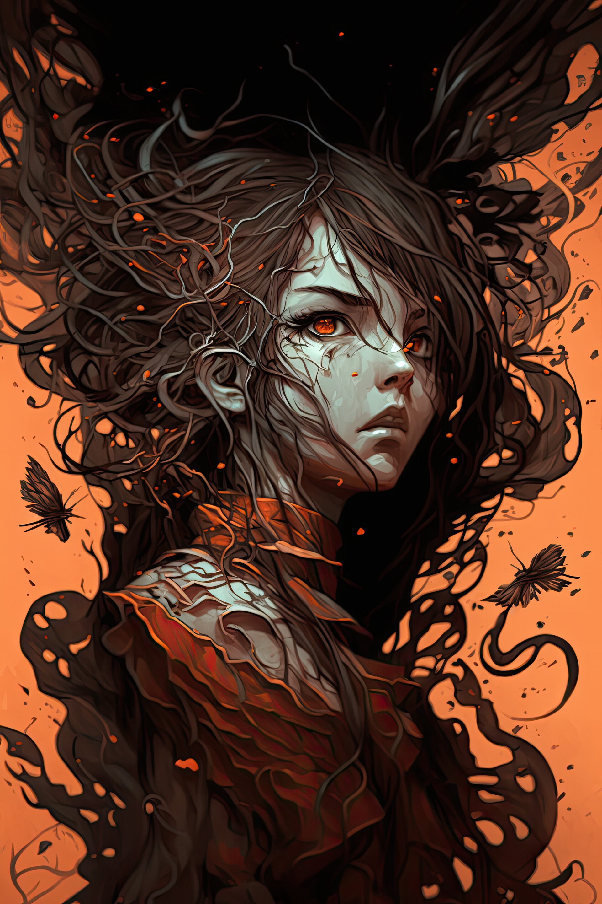 ArtStation - Black flame