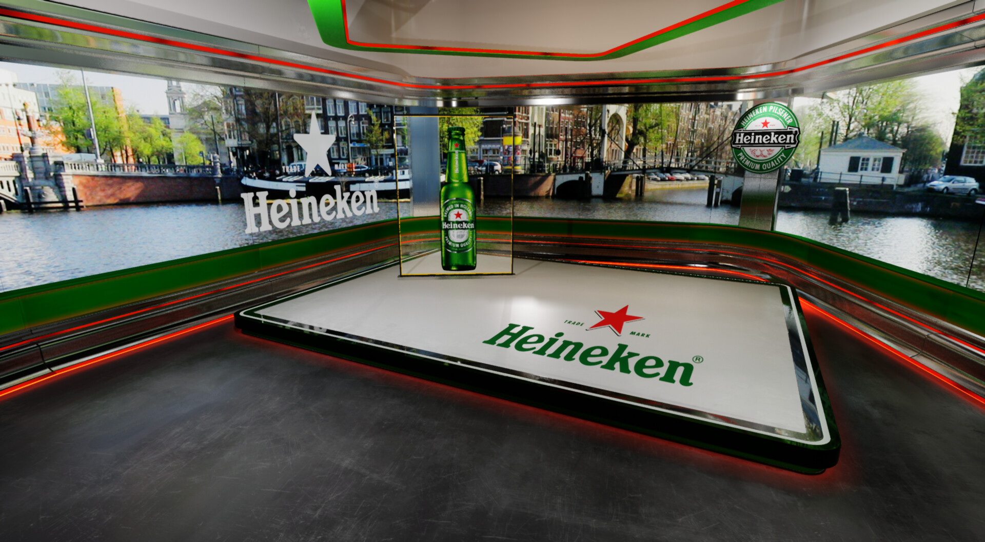 Arjan Robert - NEP Branded Studio. Small Augmented Reality sets