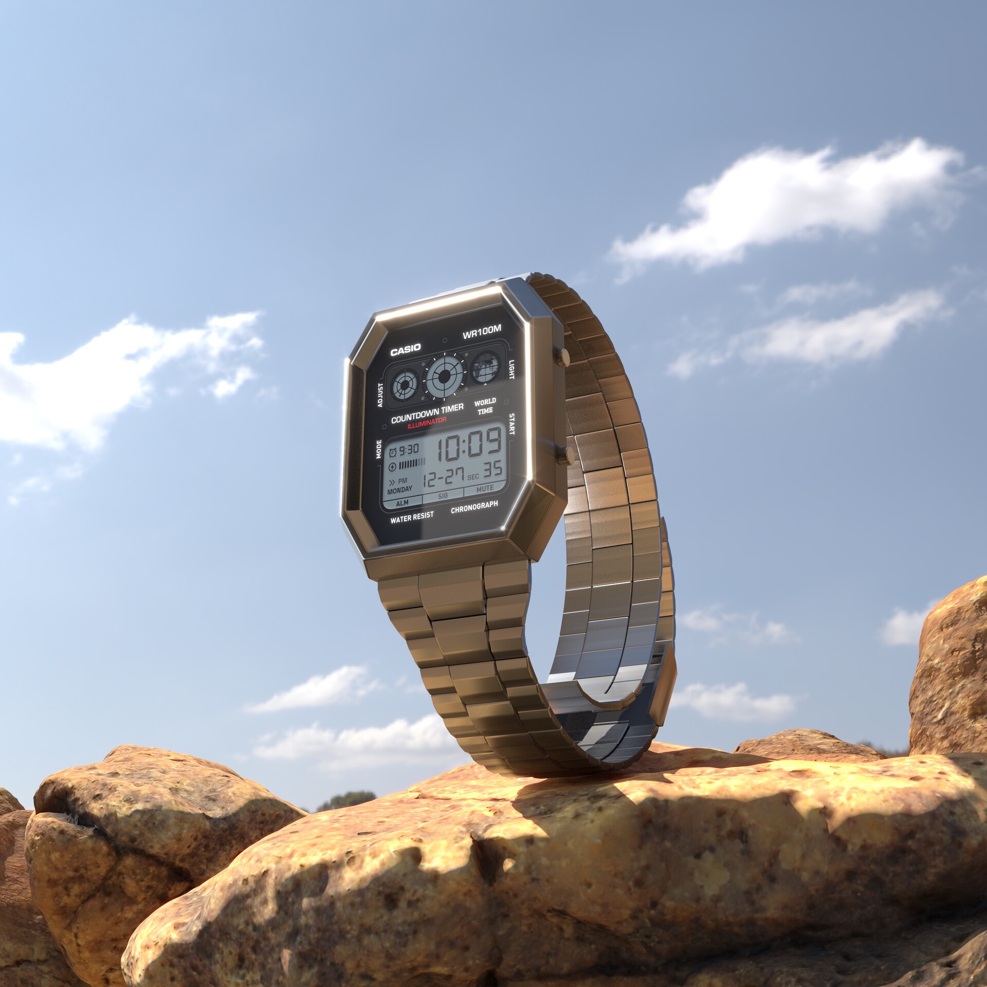 ArtStation - Casio Watch