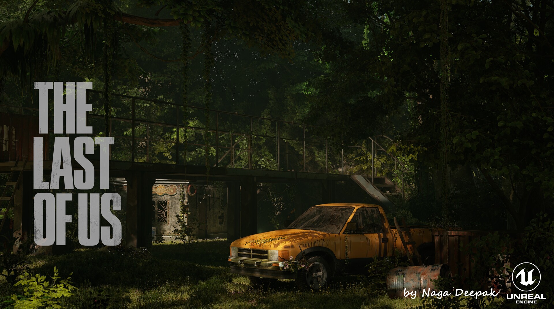 ArtStation - Last of Us-Inspired Environment"