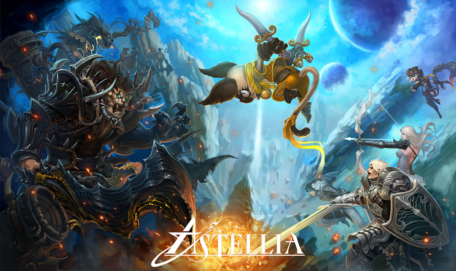 ArtStation - ASTELLIA_Battle with Astel 01