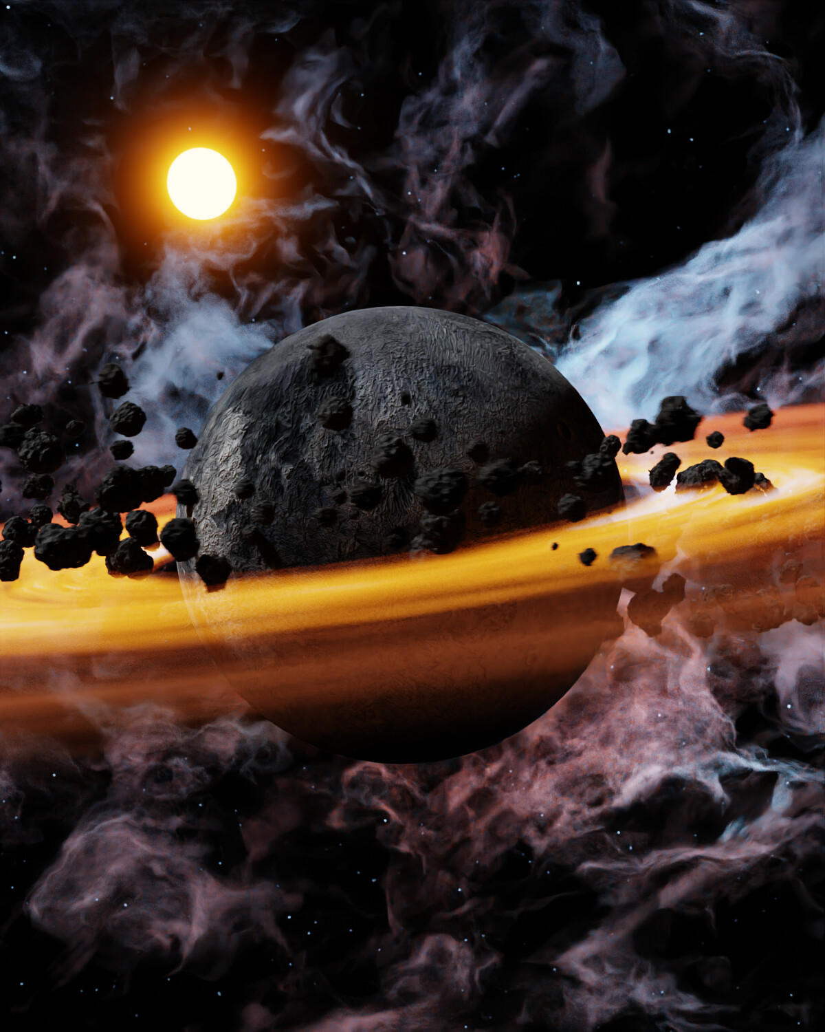 ArtStation - The Weirdest Space planet in the Universe