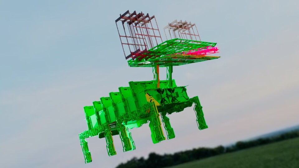 ArtStation - Mech frog