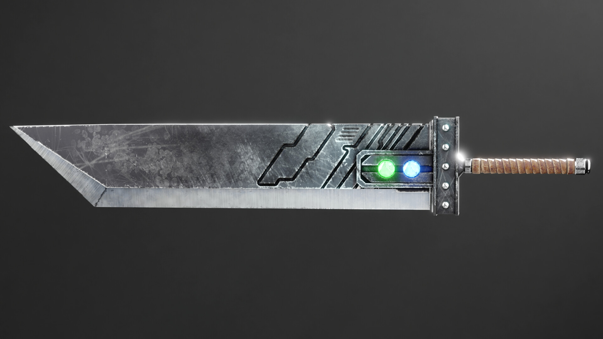 Justin Collins - Buster Sword - Final Fantasy 7