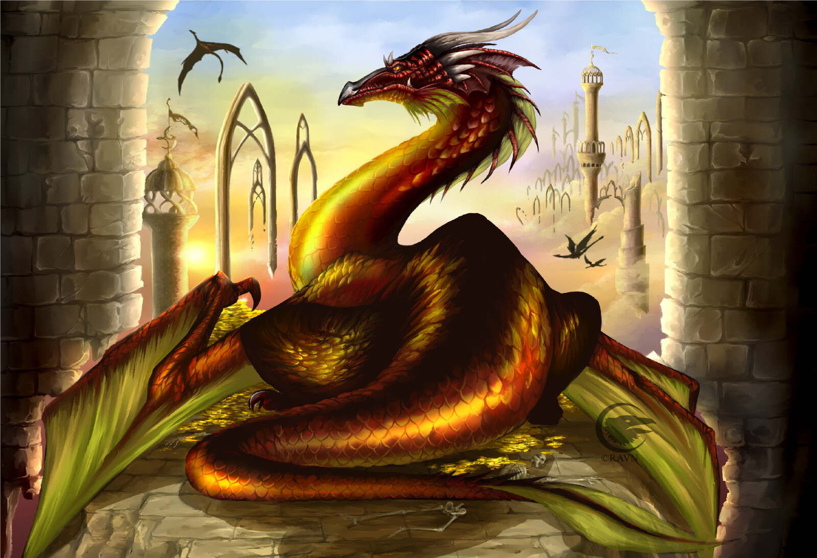 RAVN - On the ruins of an air castle.