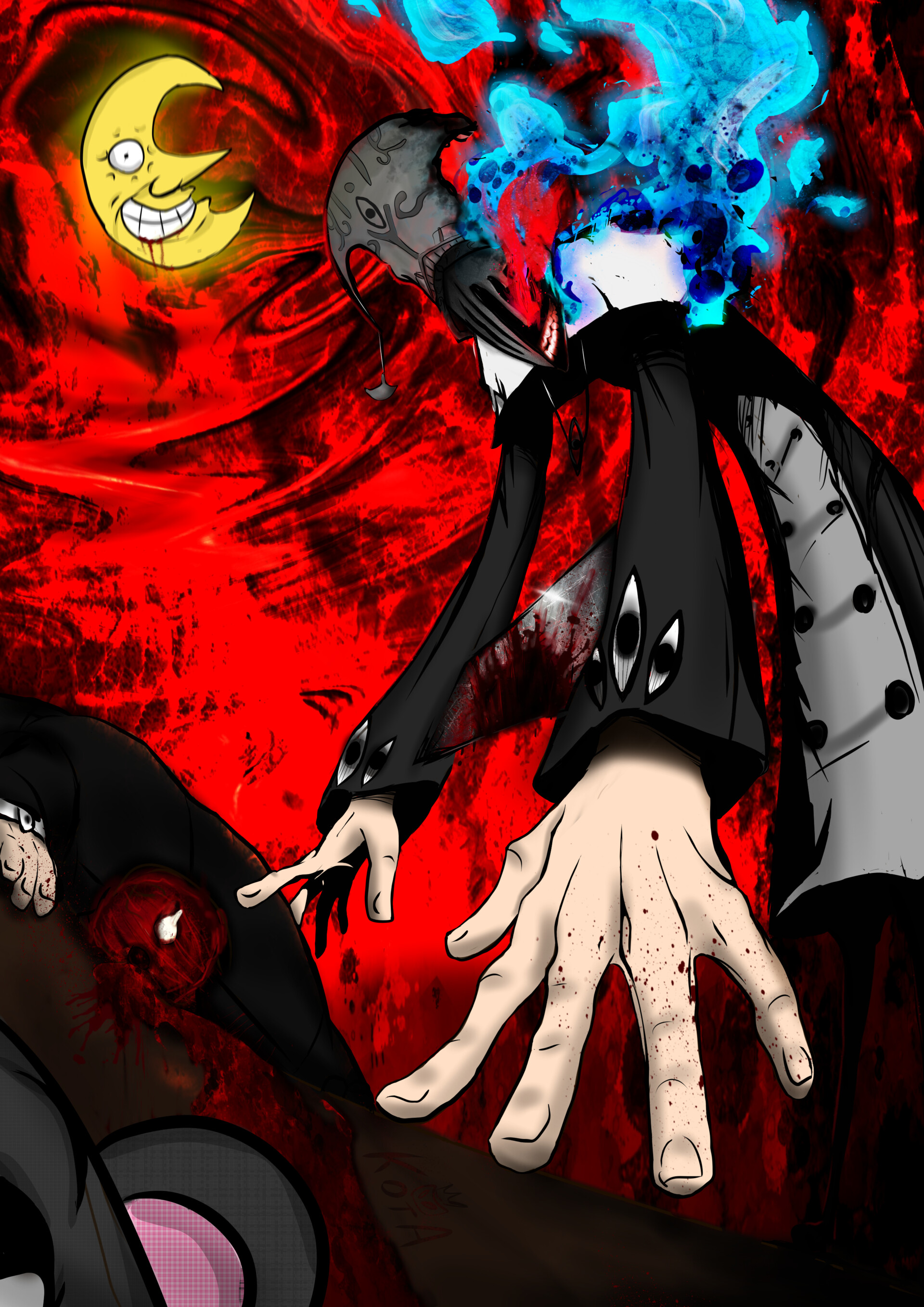 ArtStation - Justin Law with his best friend