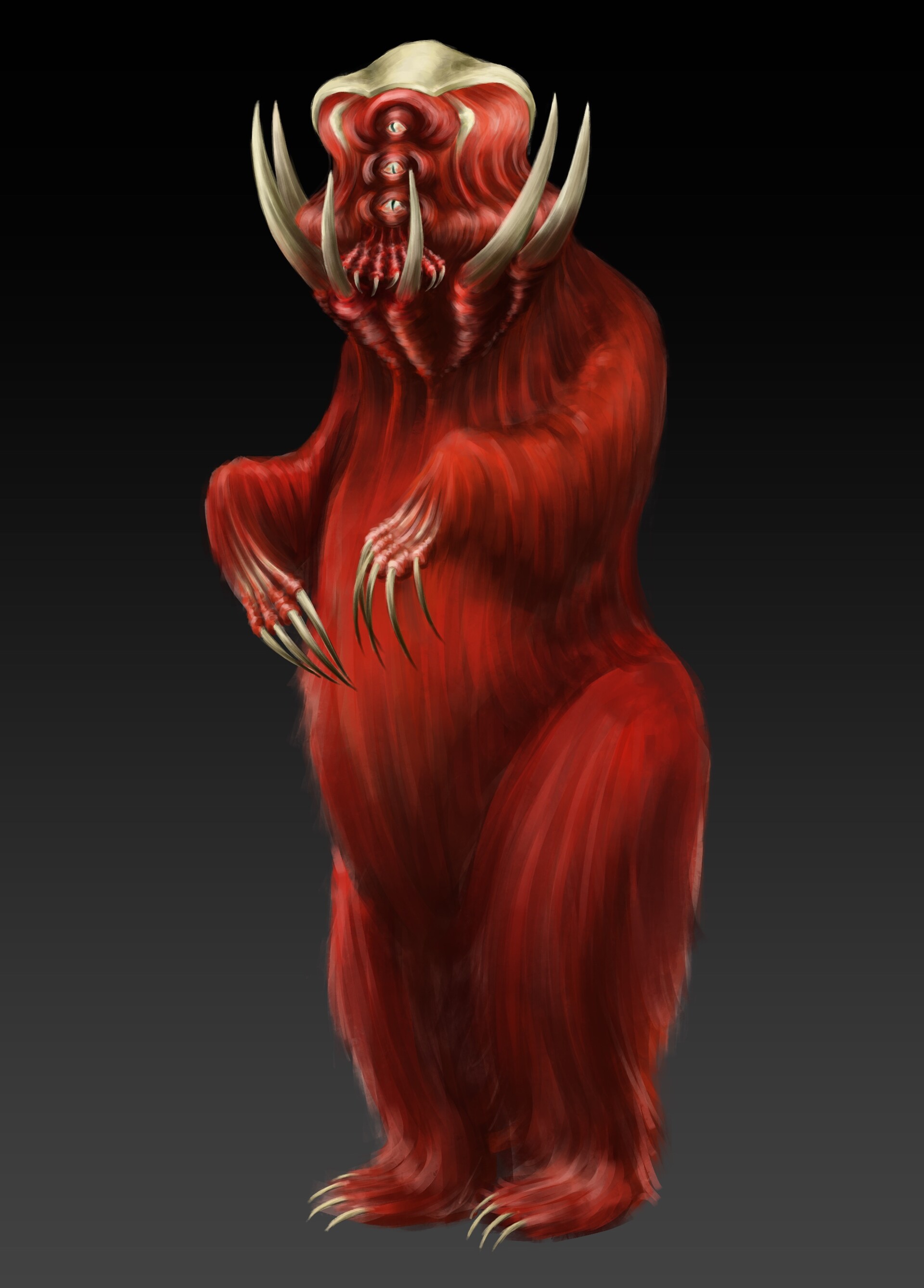 ArtStation - carnal standing bear