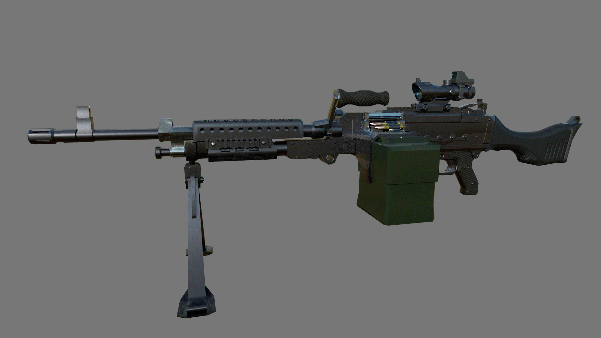 M240 Saw Machine Gun