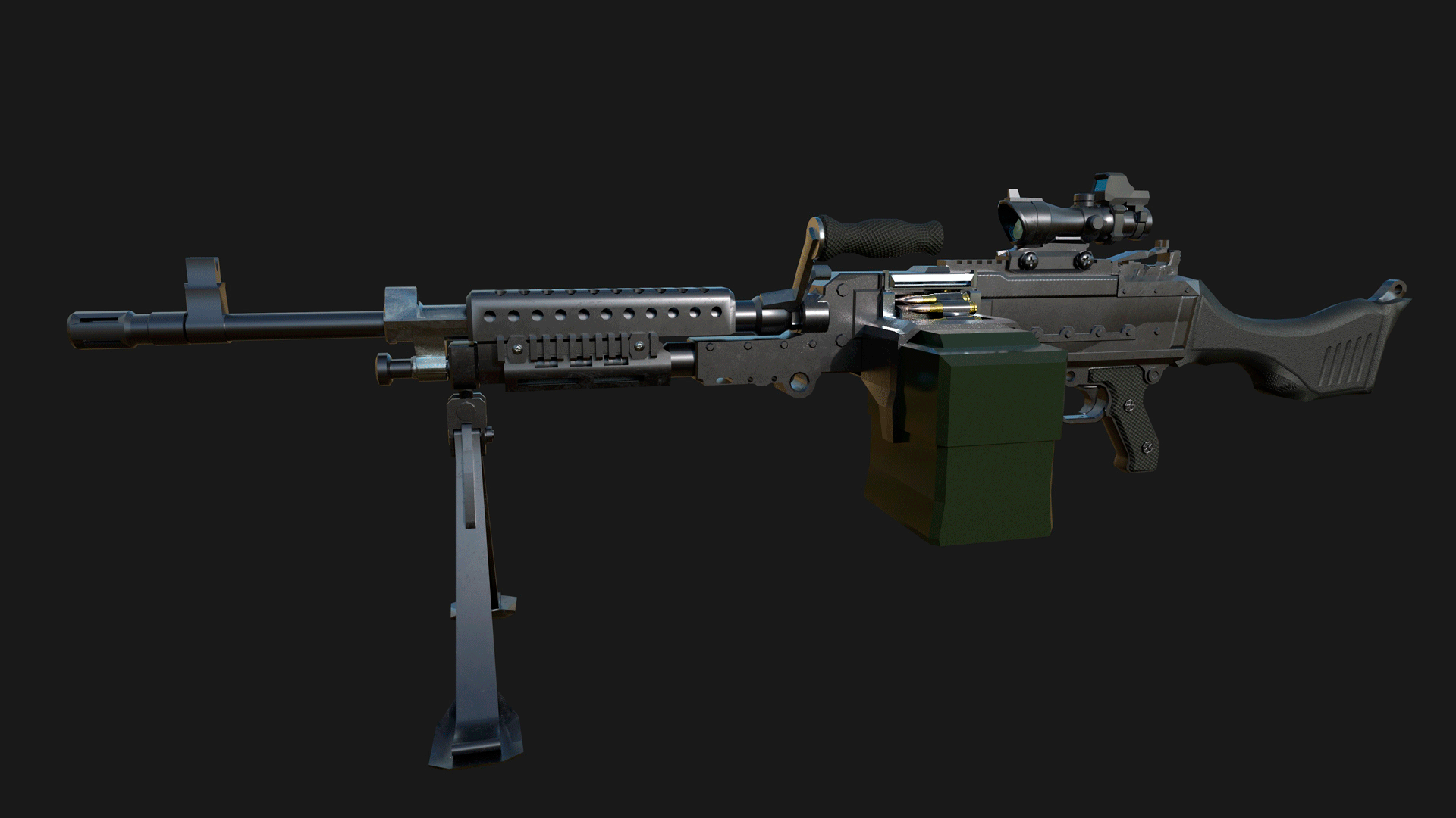 M240 Saw Machine Gun