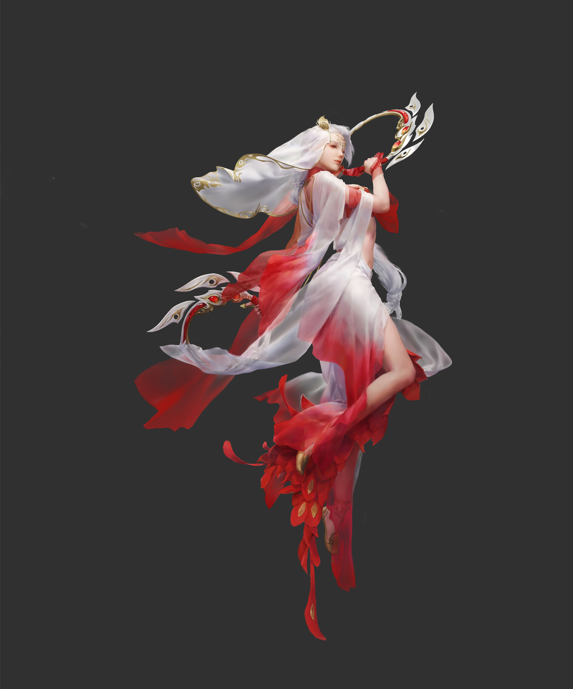 ArtStation - dancing on fire