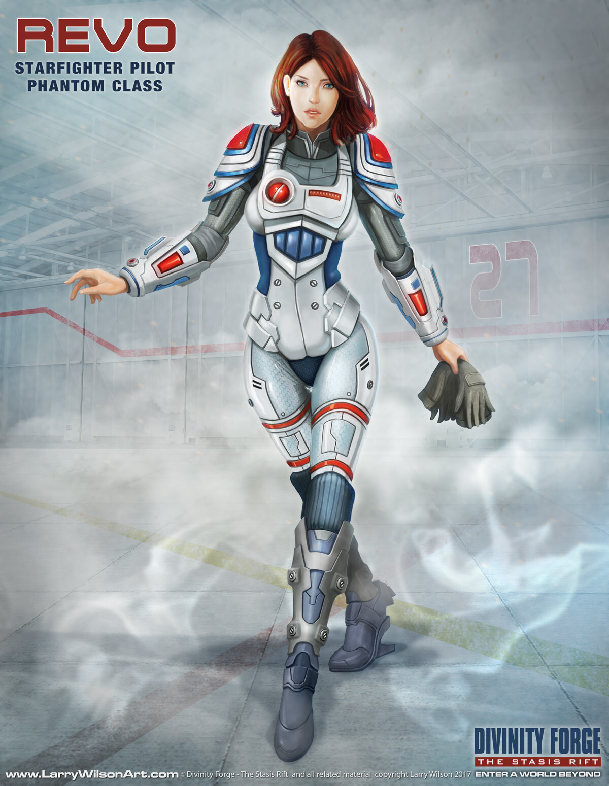 ArtStation - REVO Starfighter Pilot -Divinity Forge