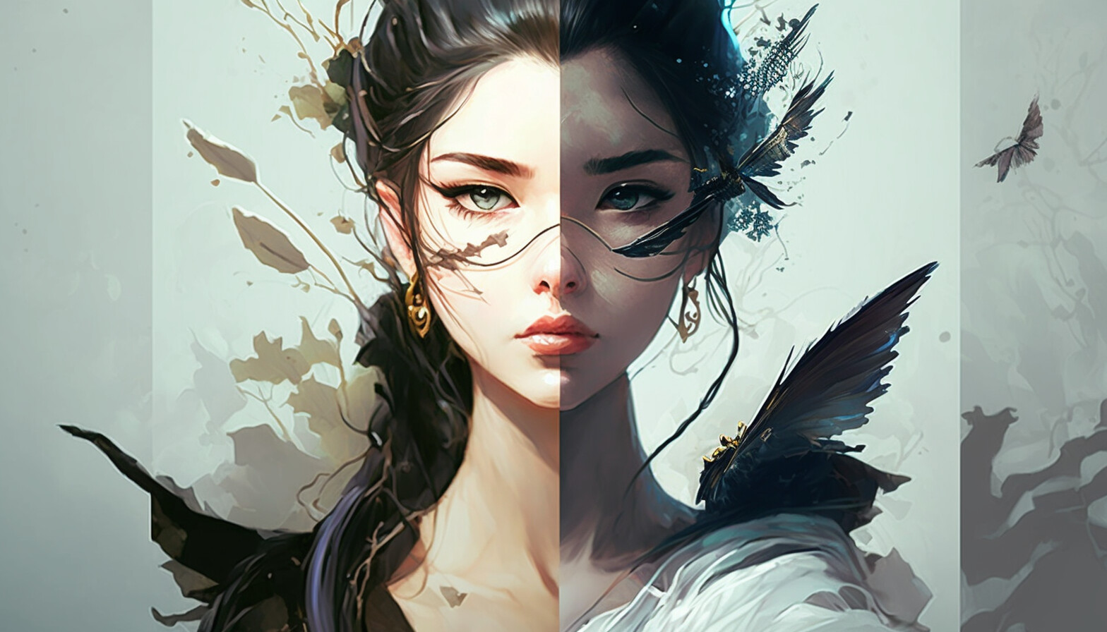 ArtStation - black and white