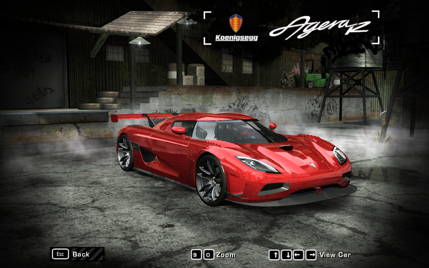 Koenigsegg Agera R Need For Speed Most Wanted Location