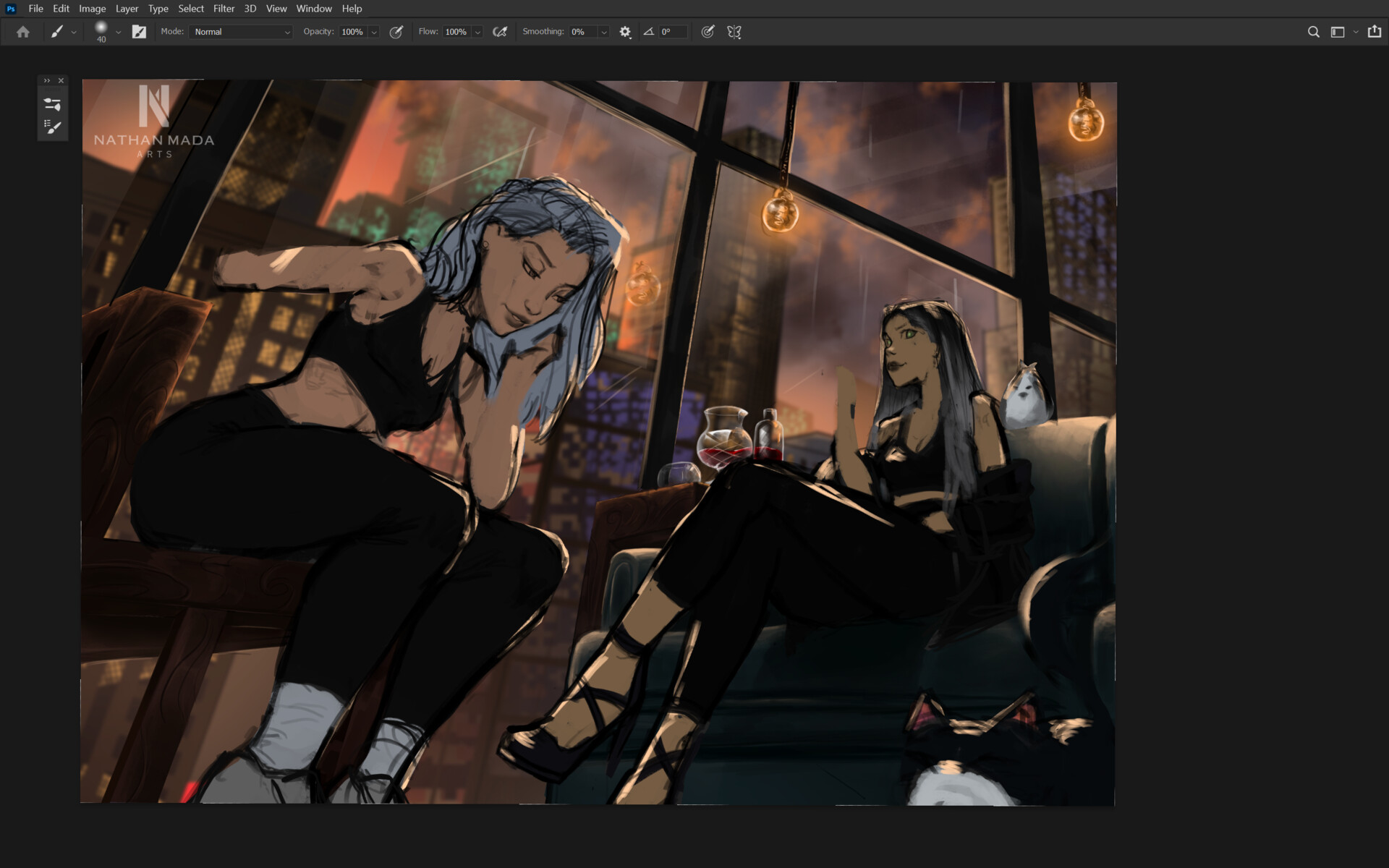 Nathaniel Mada Arts - Sam Does Arts DTIYS