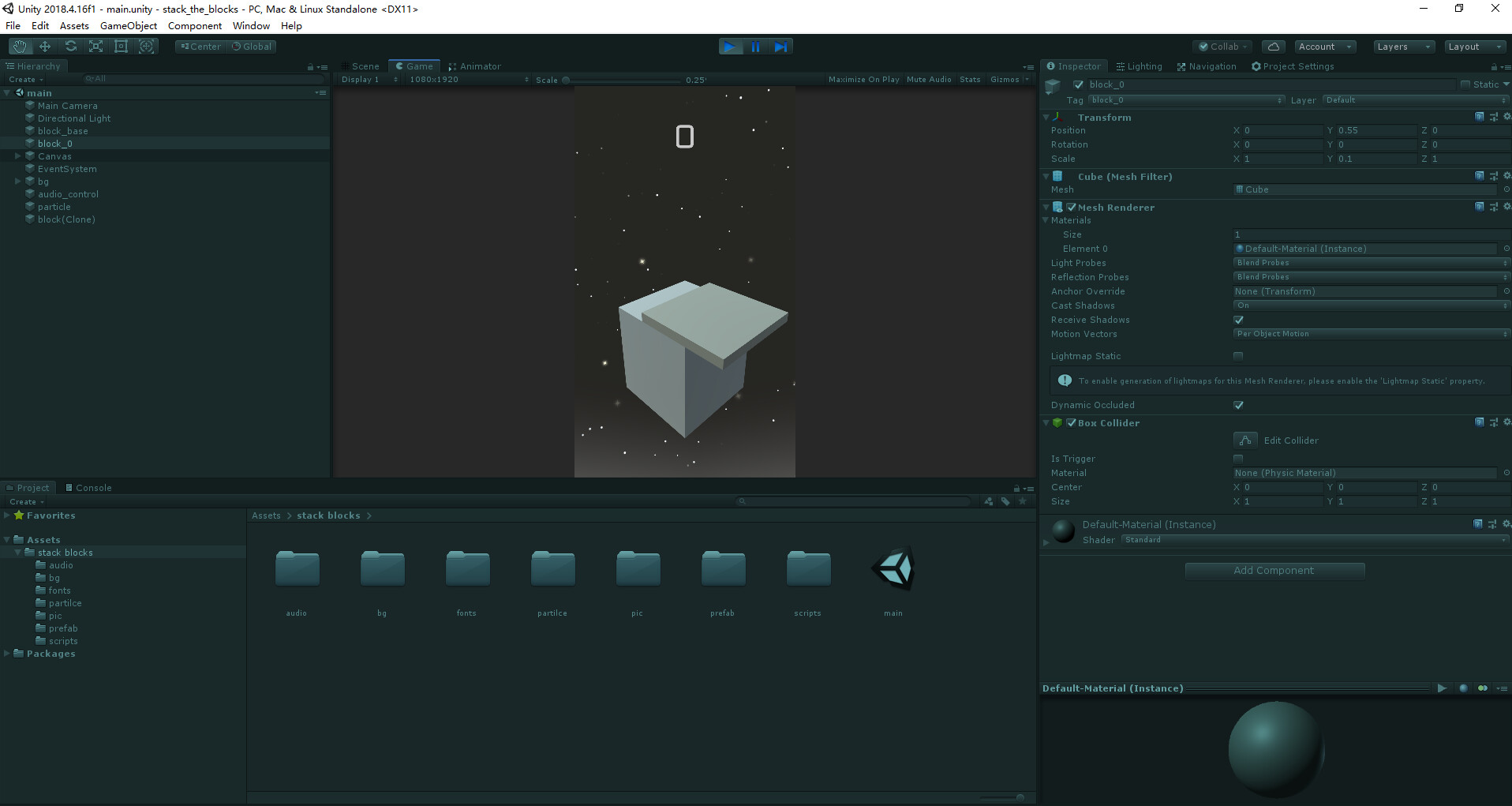 Easy Game Studio - Unity Template - Stack Blocks - Downlaodable