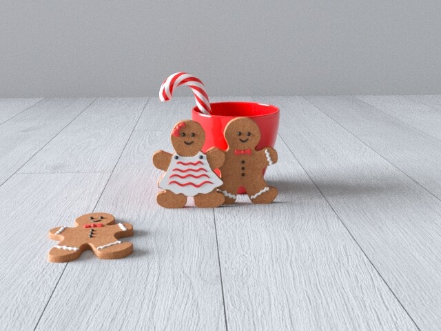 ArtStation - Gingerbread men