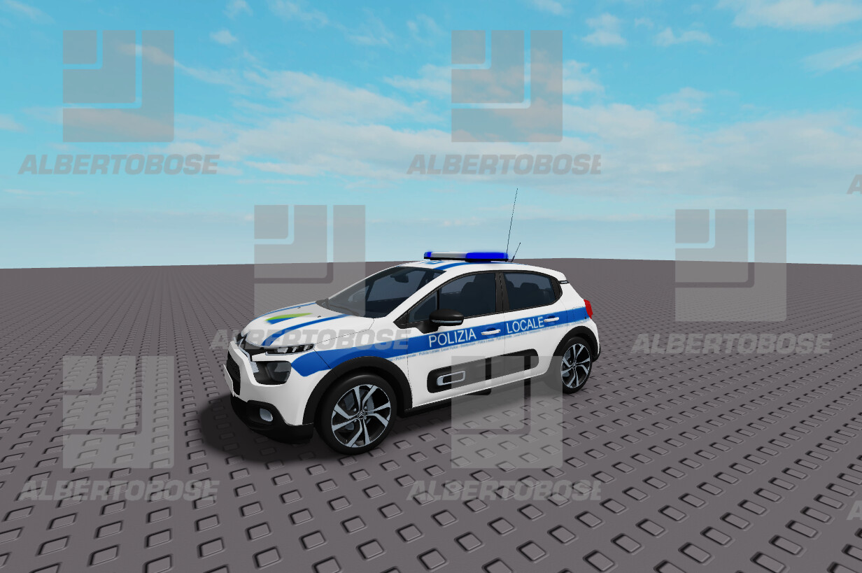 ArtStation - Citroen C3 Polizia Locale