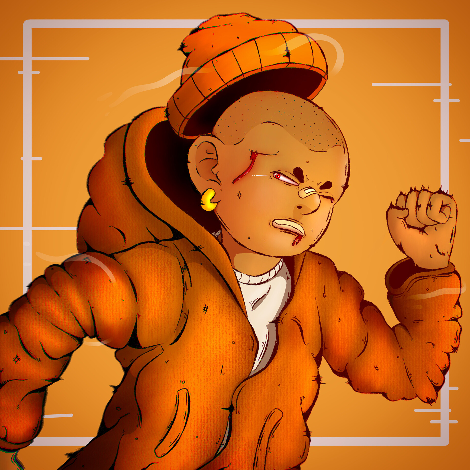 ArtStation - Running Cartoon Man