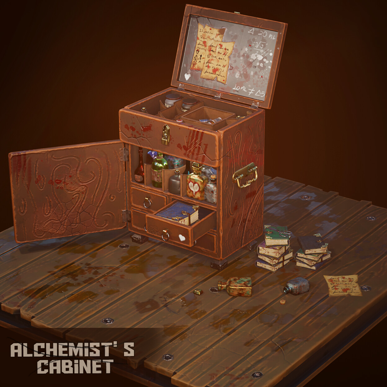 ArtStation - Alchemist' s Cabinet