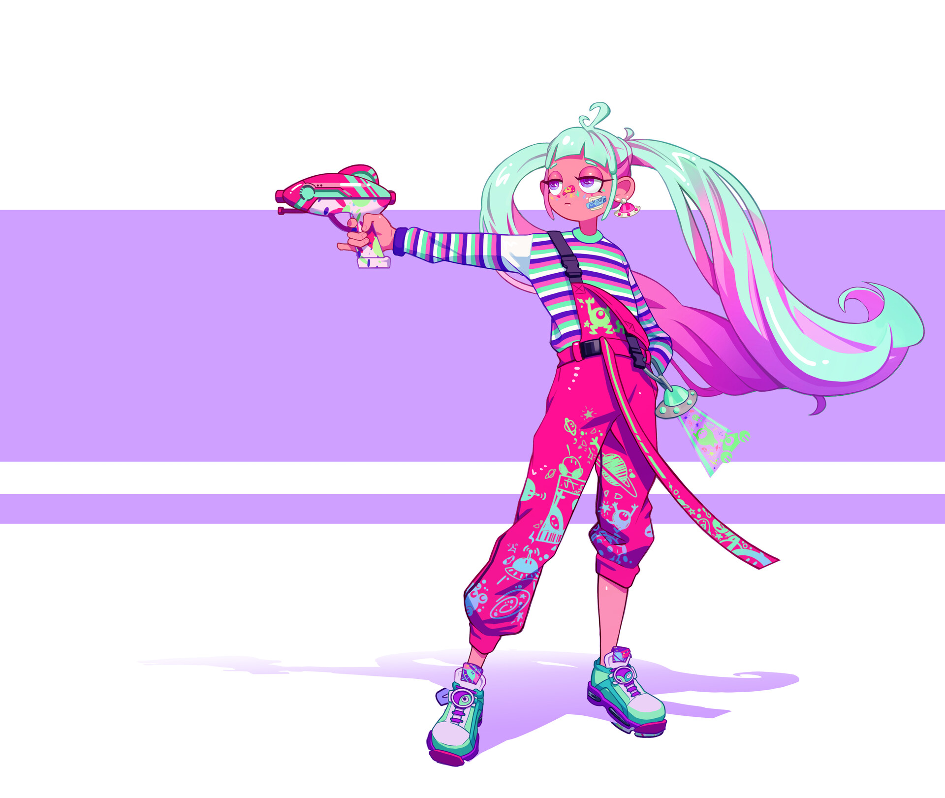 ArtStation - Alien girl