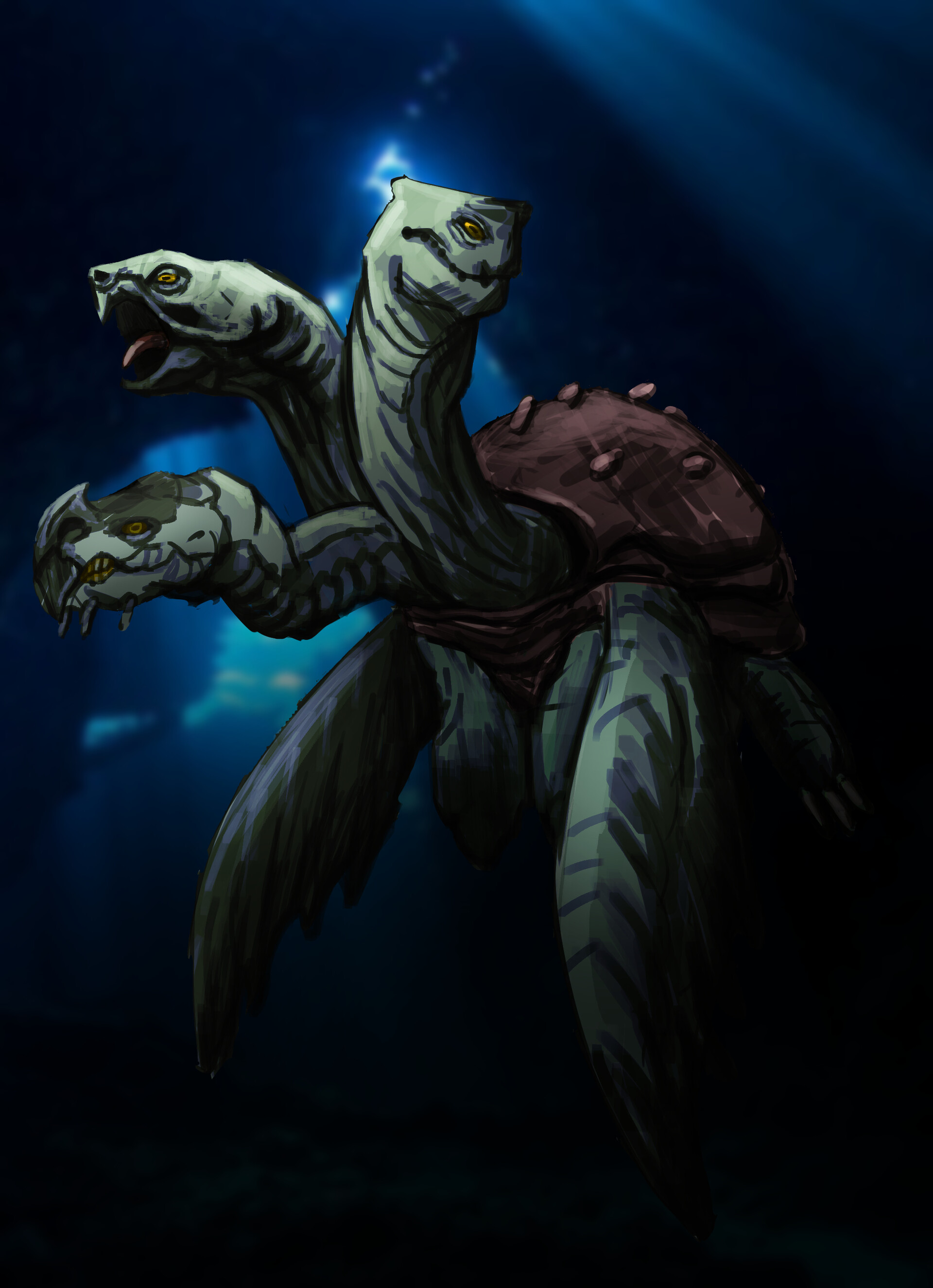 ArtStation - Sea creatures