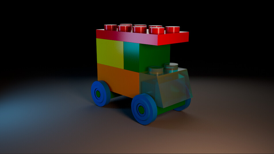 ArtStation - LEGO car