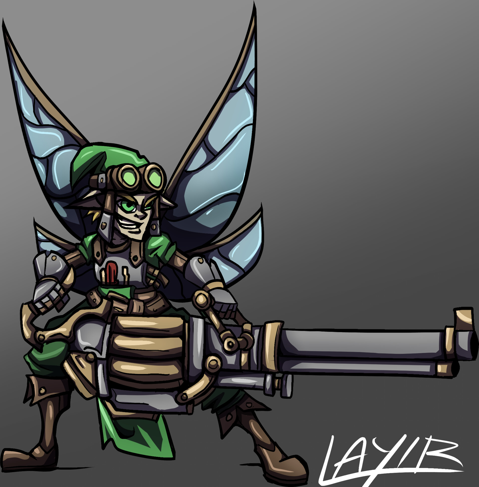 ArtStation - Fairy Gunner