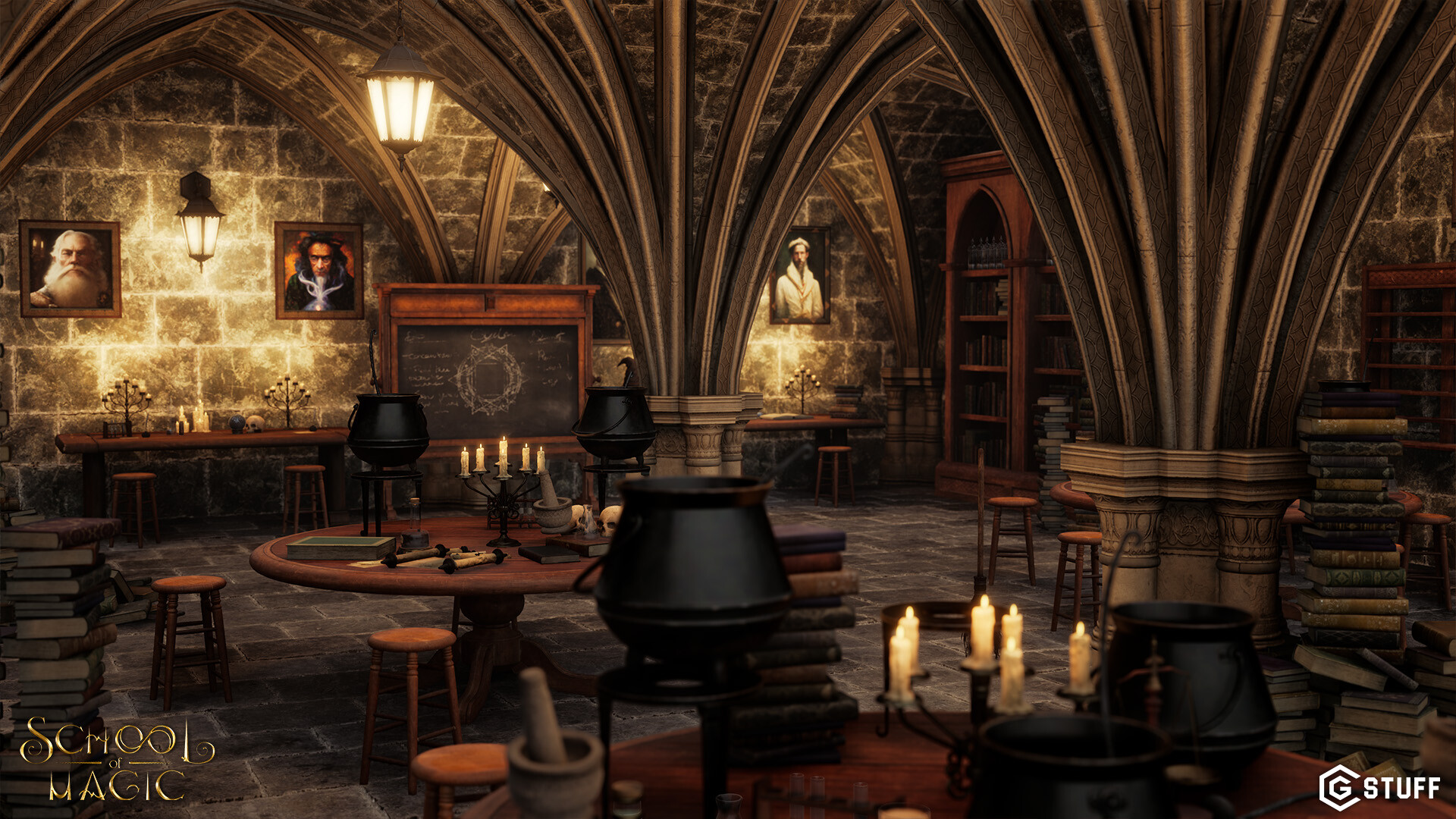 CGStuff Studios - School of Magic