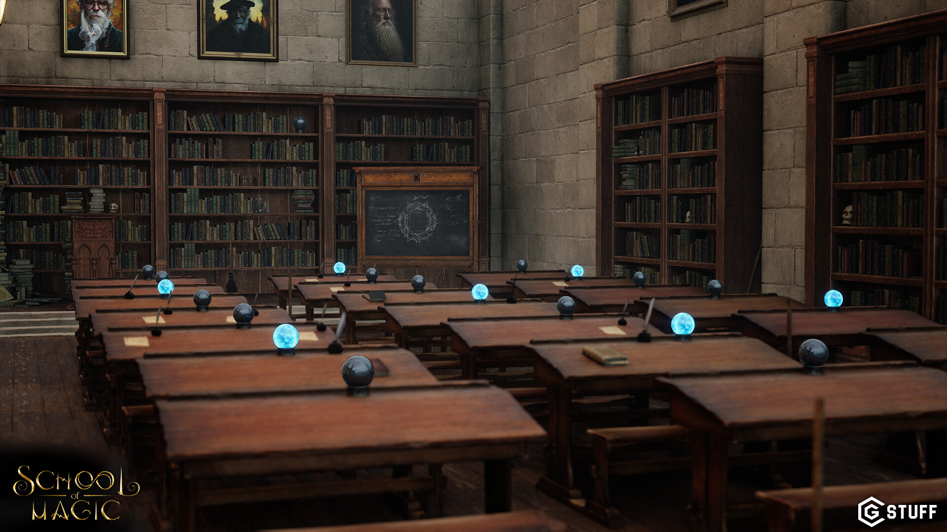 CGStuff Studios - School of Magic