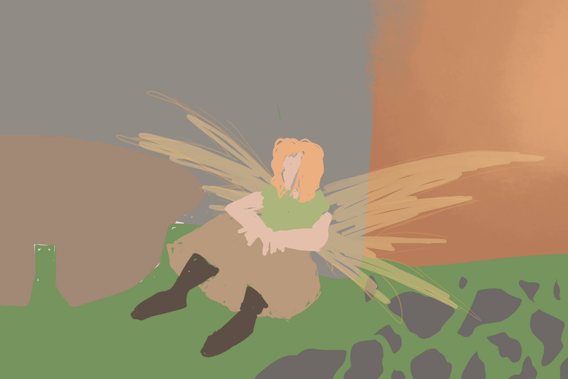 Ian Haddow - Character Concept: Unexpected News - Raz