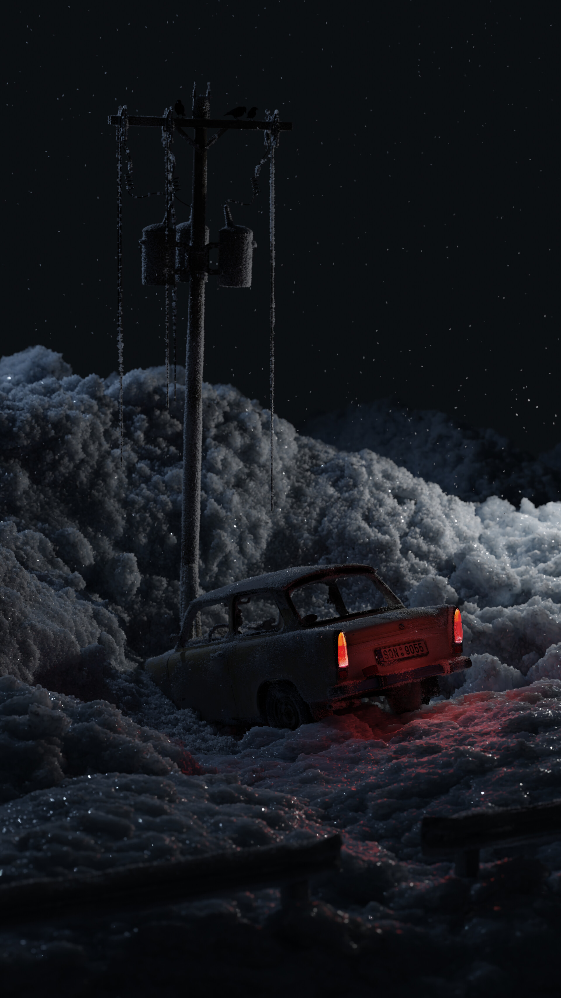 ArtStation - Winter Night