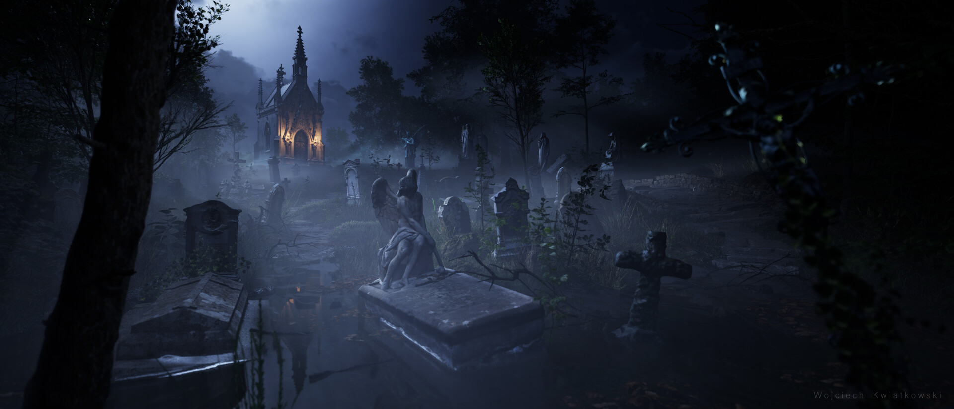 Creepy Graveyard