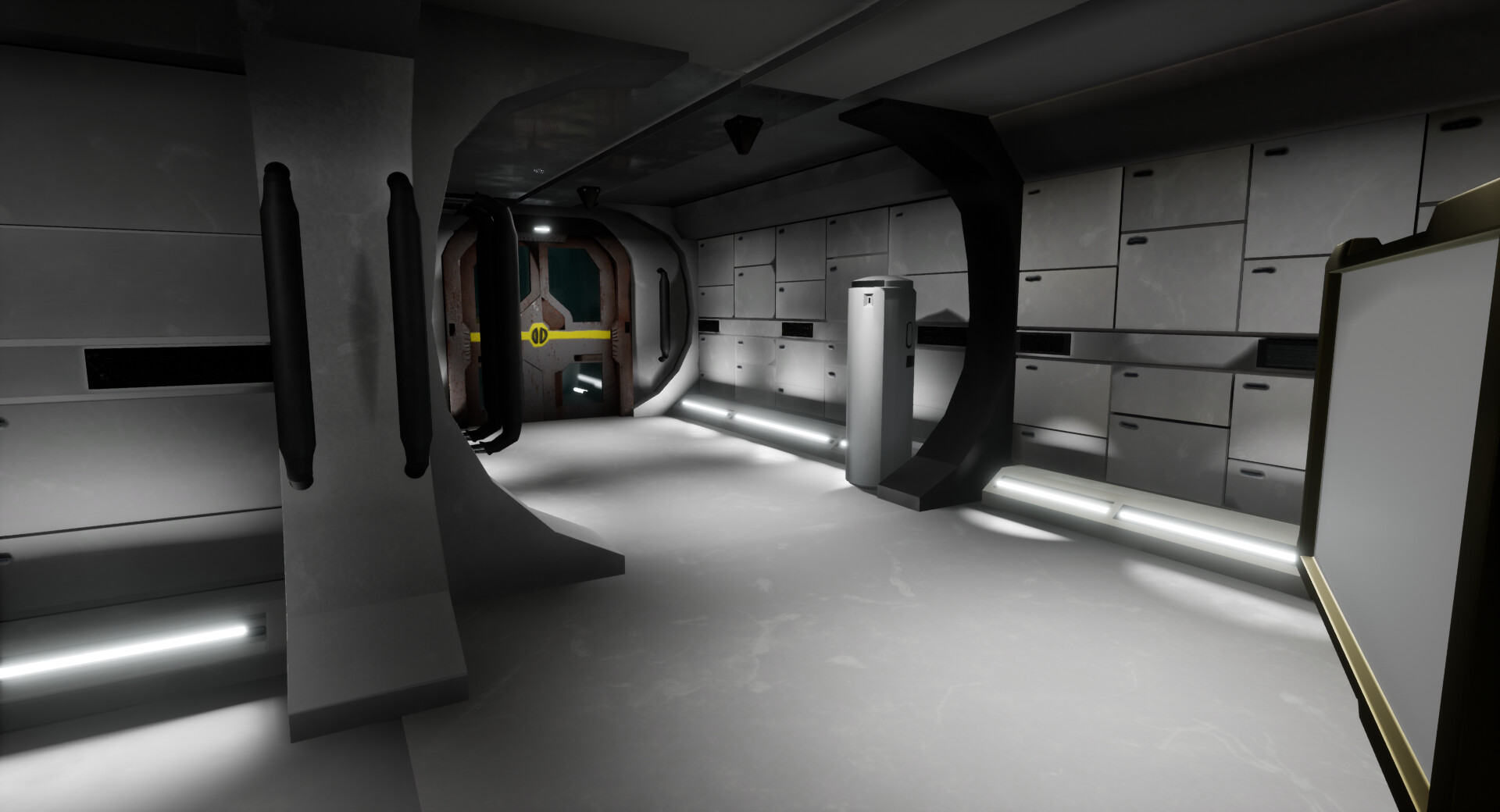 ArtStation - 3D Space Hall