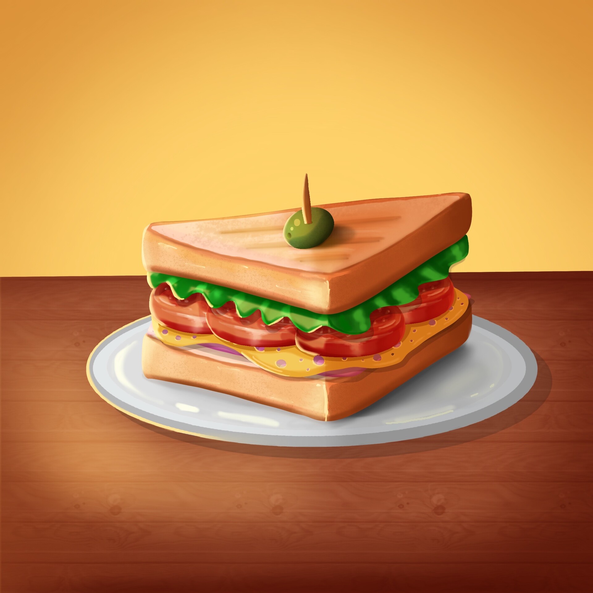 ArtStation - Club Sandwich
