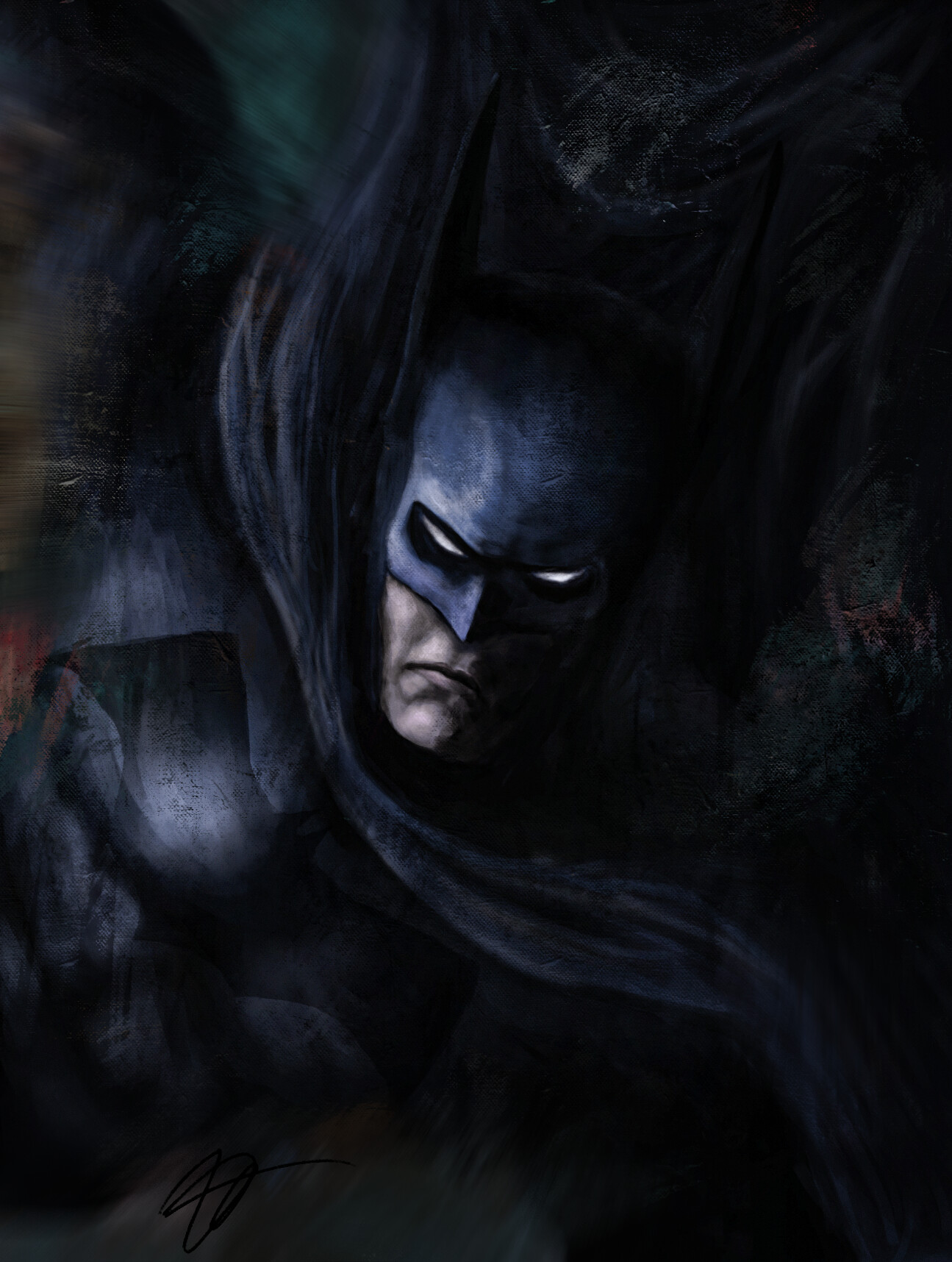 ArtStation - Batman, Caped Crusader