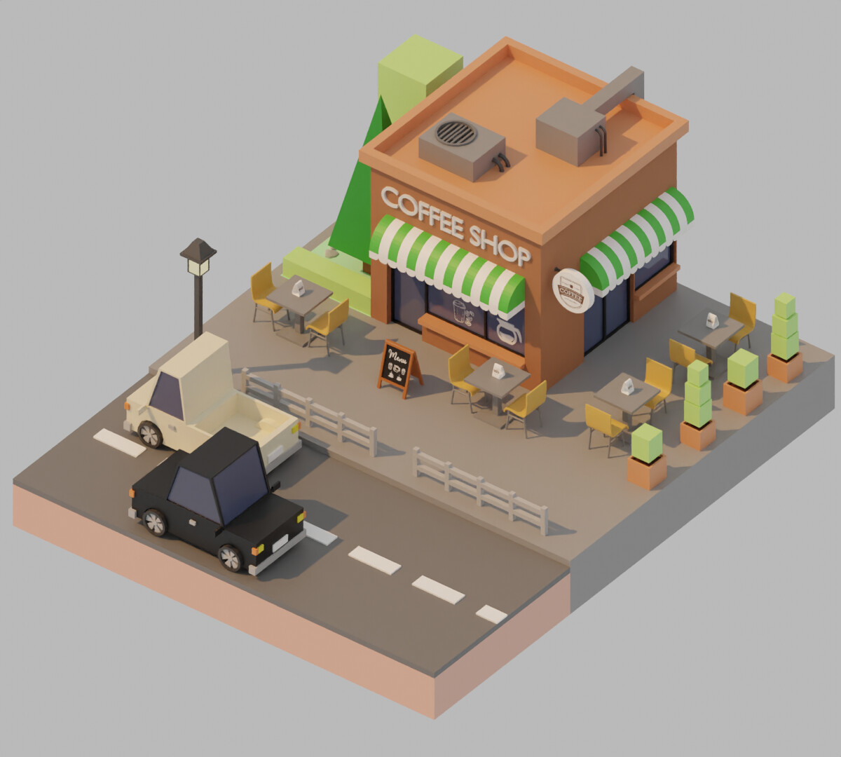 ArtStation - Coffee Shop