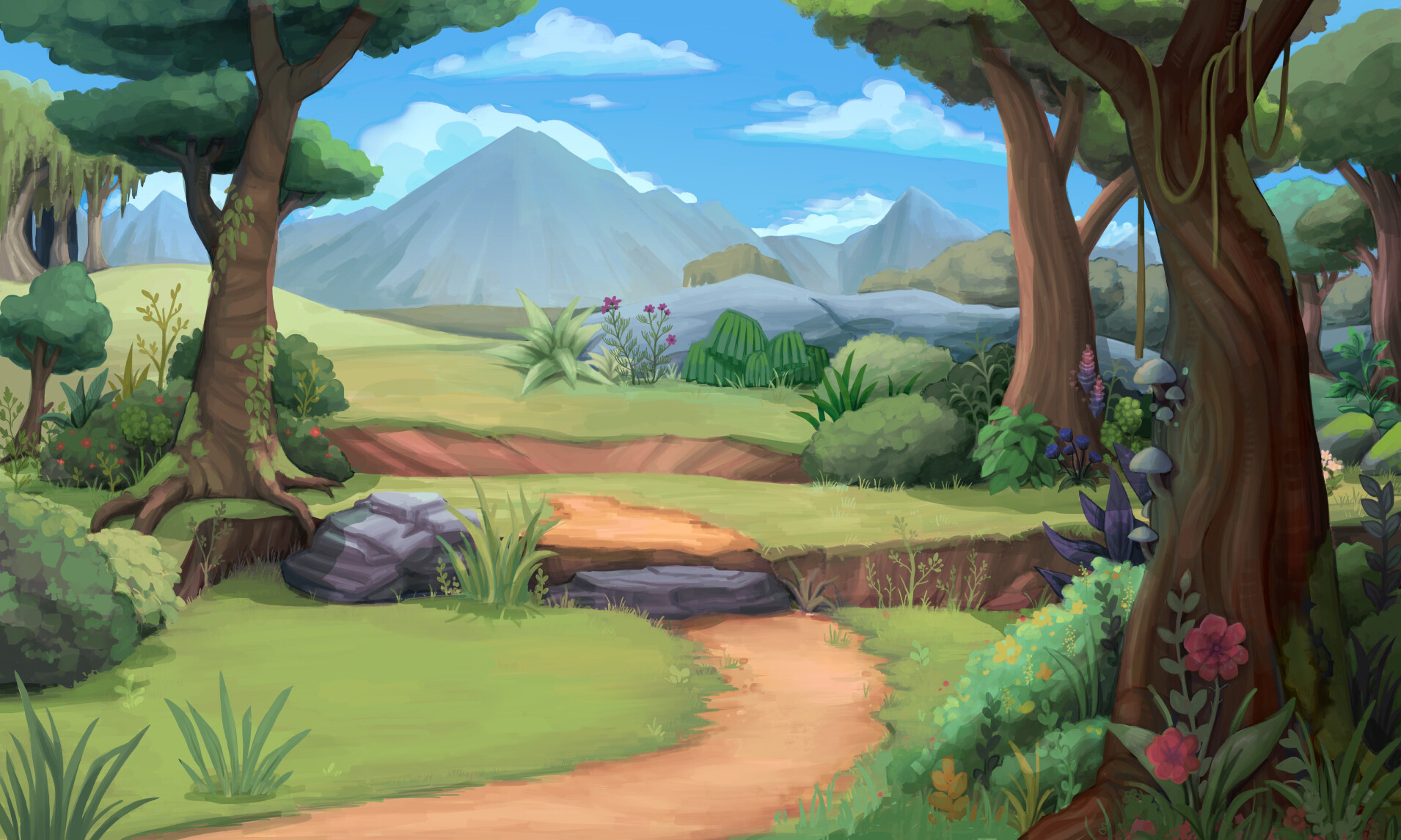 ArtStation - Nature landscapes