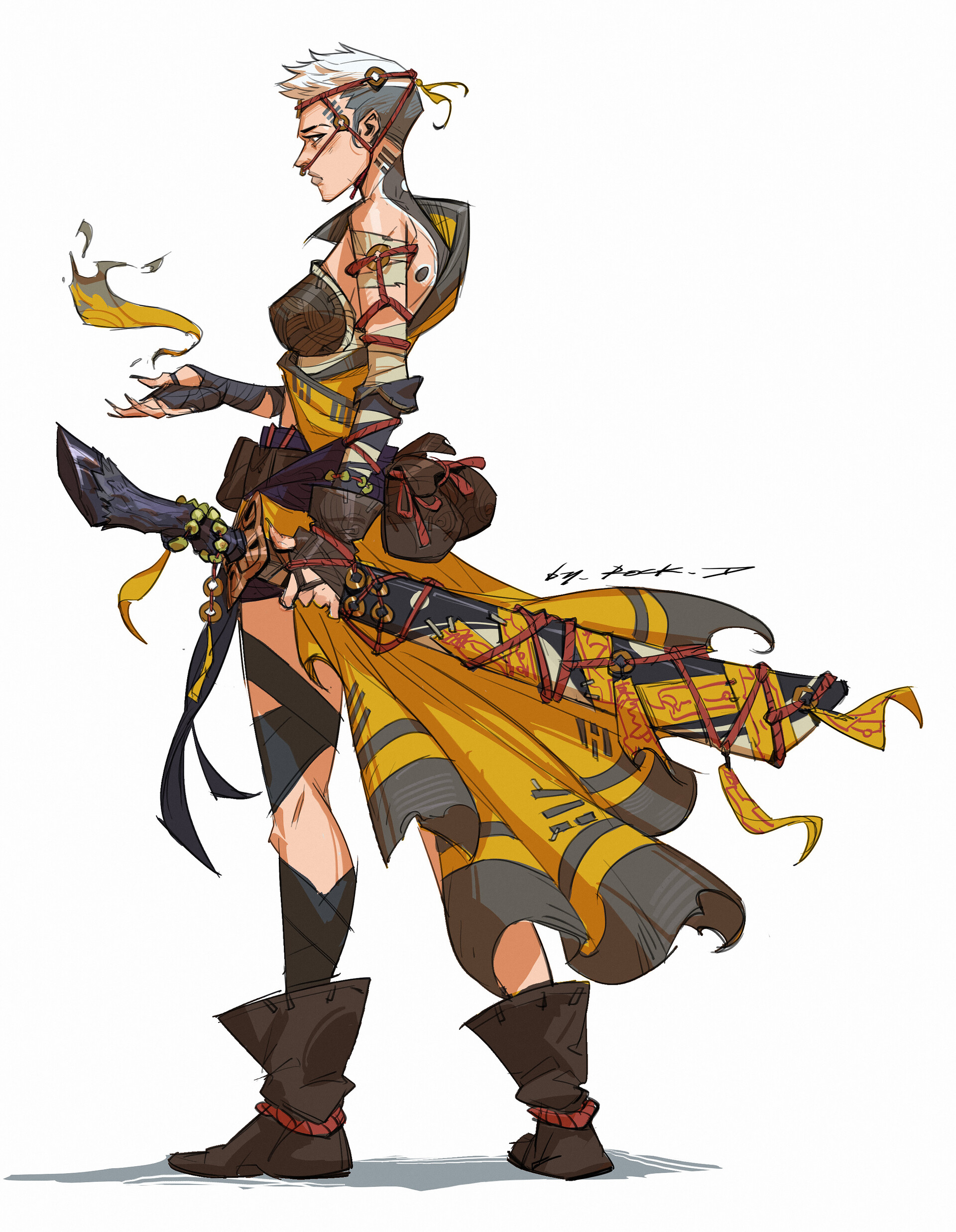 ArtStation - Main Character02-Exorcist